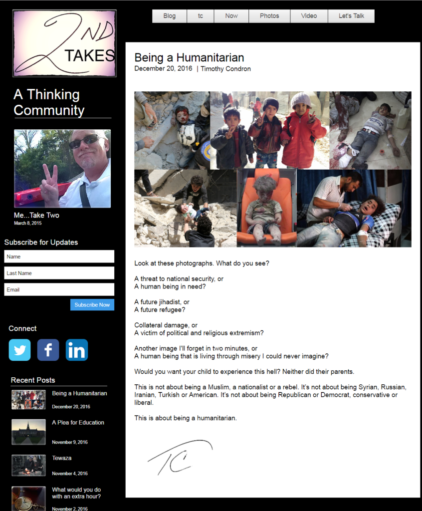 The Human Fund | Damian's blog